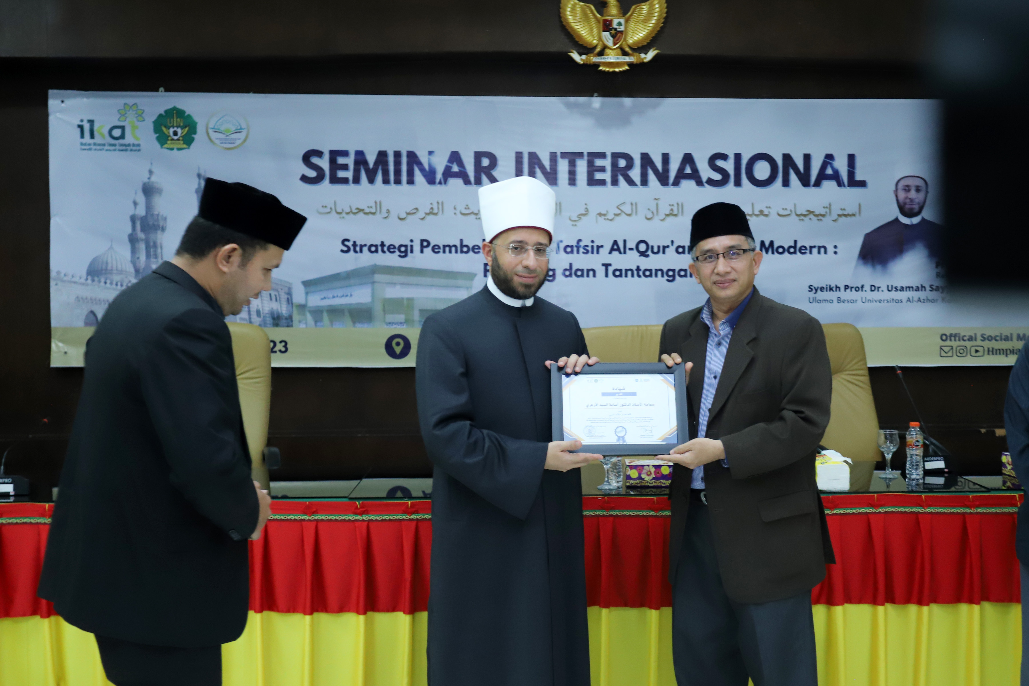 Seminar Internasional UIN Ar-Raniry Hadirkan Ulama Dari Al-Azhar Mesir